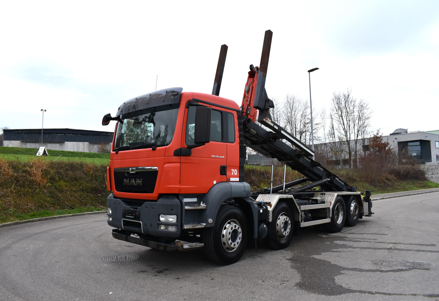 MAN, TGS 35.440 8x2*6 Silosteller, Abrollkipper (Haken) | swisstruck.ch ...