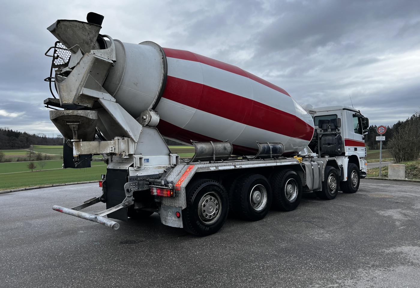 MERCEDES-BENZ, Actros 4448 10x4 Betonmischer, Betonmischer | swisstruck ...