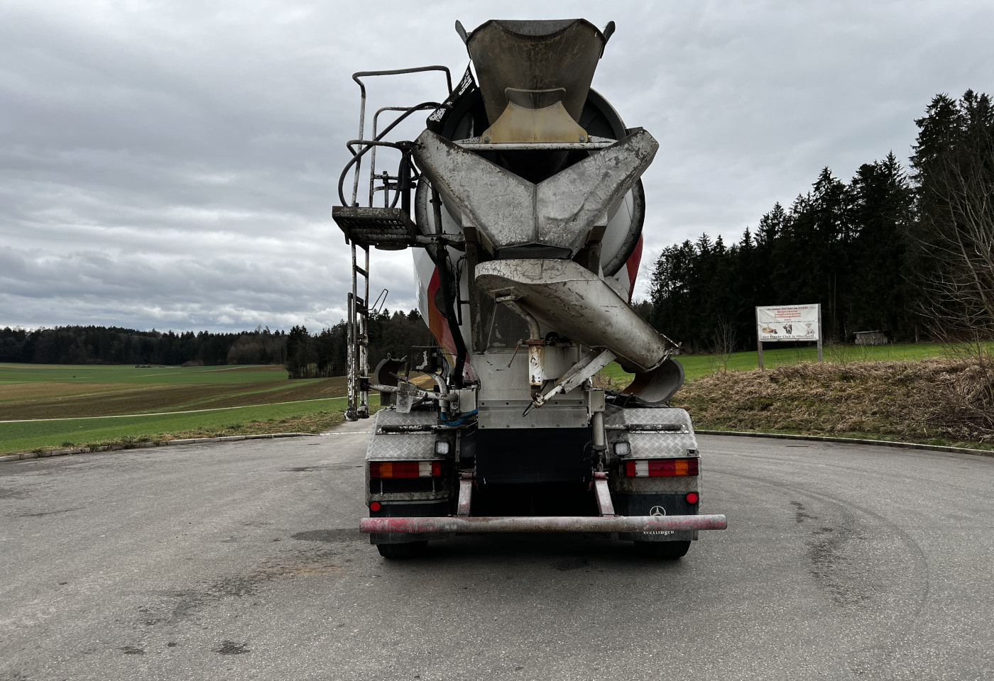 MERCEDES-BENZ, Actros 4448 10x4 Betonmischer , Betonmischer ...