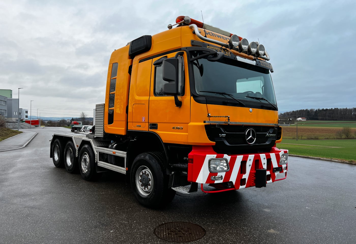MERCEDES-BENZ, Actros 4165 8x6 SLT SZM , Sattelkupplung | swisstruck.ch ...