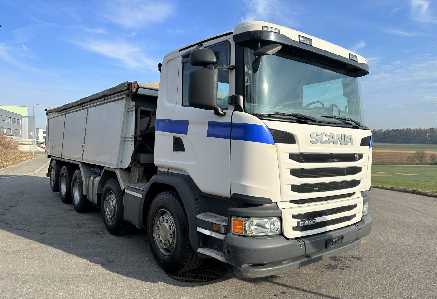 SCANIA, G490 10x4/6 Abschieber, Abschiebesystem | swisstruck.ch ...